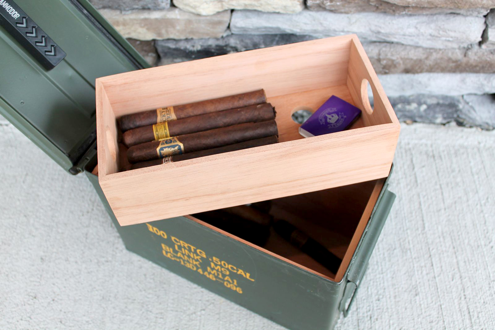 Ammodor Tactical Humidors | Ammo Can Cigar Humidors | The Fat 50 DIY ...