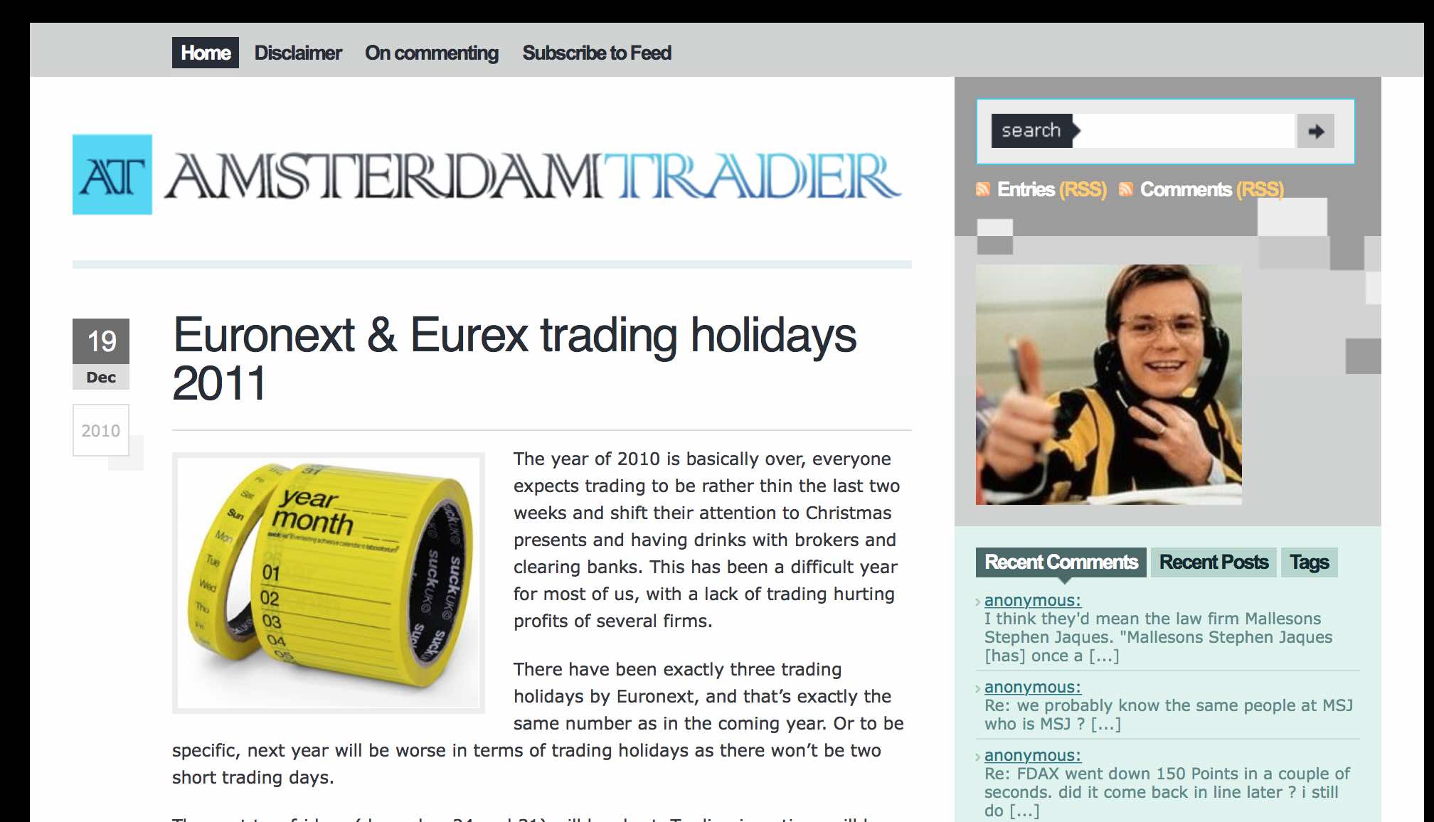 Amsterdamtrader turns seven years old – Amsterdamtrader