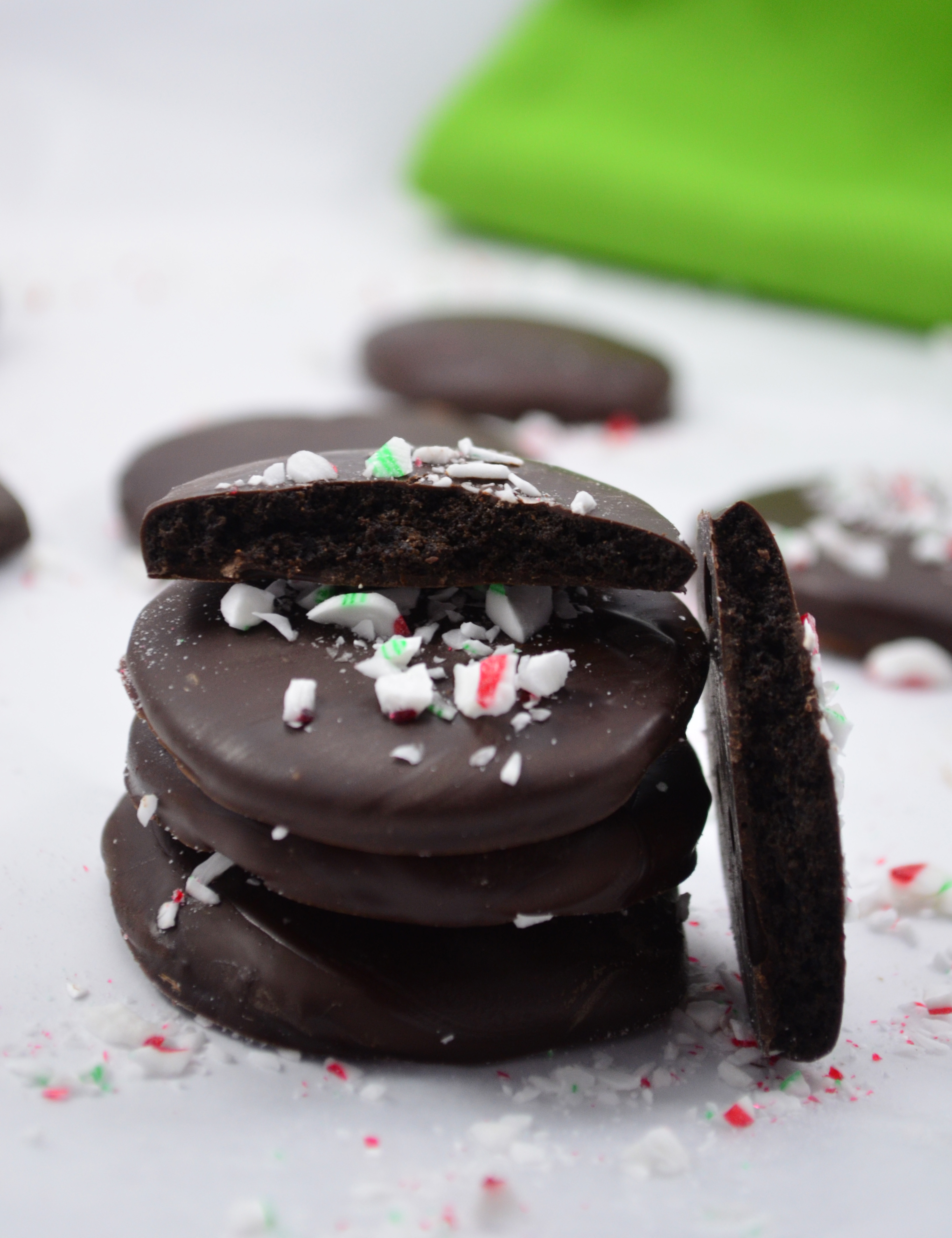 Homemade Thin Mint Cookies – Amy Kay's Kitchen