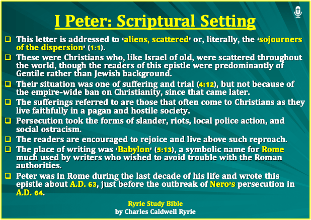 Introduction to I Peter – An Approved Workman
