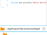 Pure Java Application Tutorial Aide Android Ide