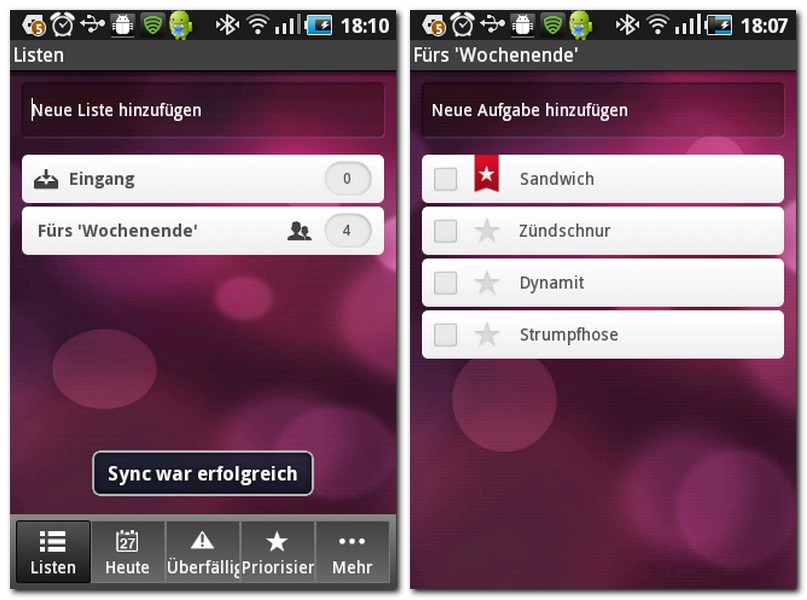 Wunderlist (App der Woche) - Androidmag