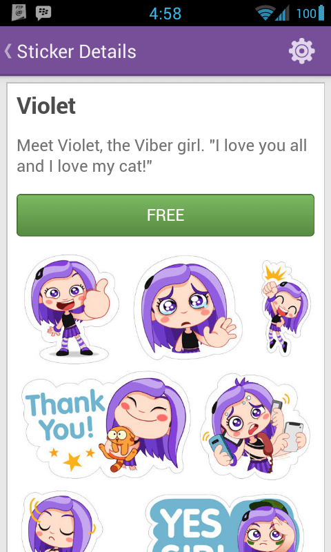 Viber update: support Tablets, stickers, instant voice messages