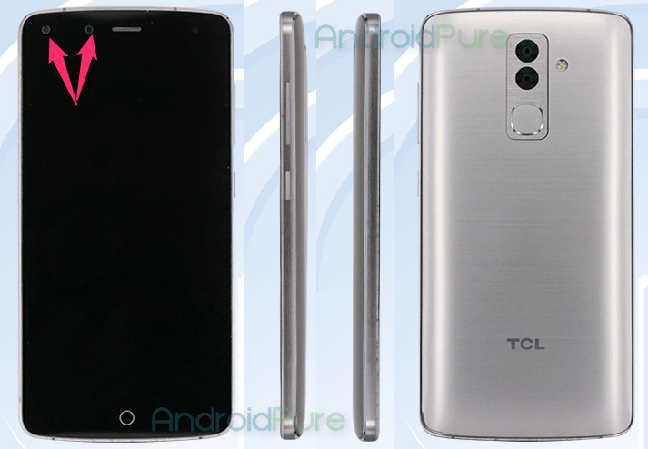 TCL 598 with Dual Front and Rear Cameras, 4 GB RAM listed on TENAA ...