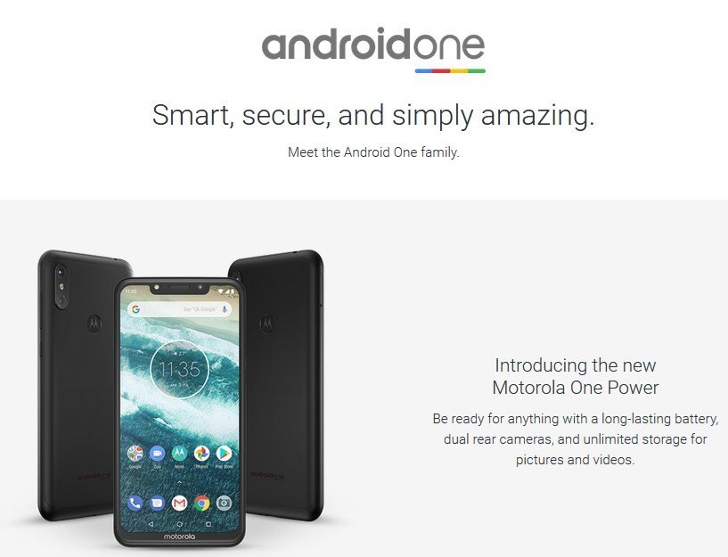 Android One OS update support duration
