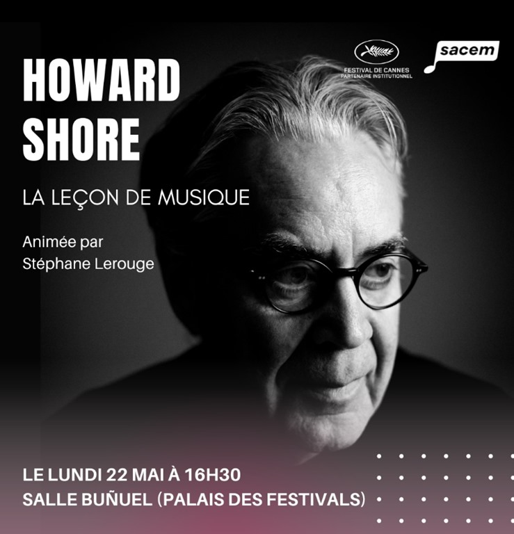 Howard Shore donnera sa leçon de musique sur la Croisette | Angle[s] de Vue