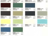 Ford Color Codes By Year Fords Color Charts