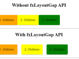 Fxlayoutgap Api In Angular Flex Layout