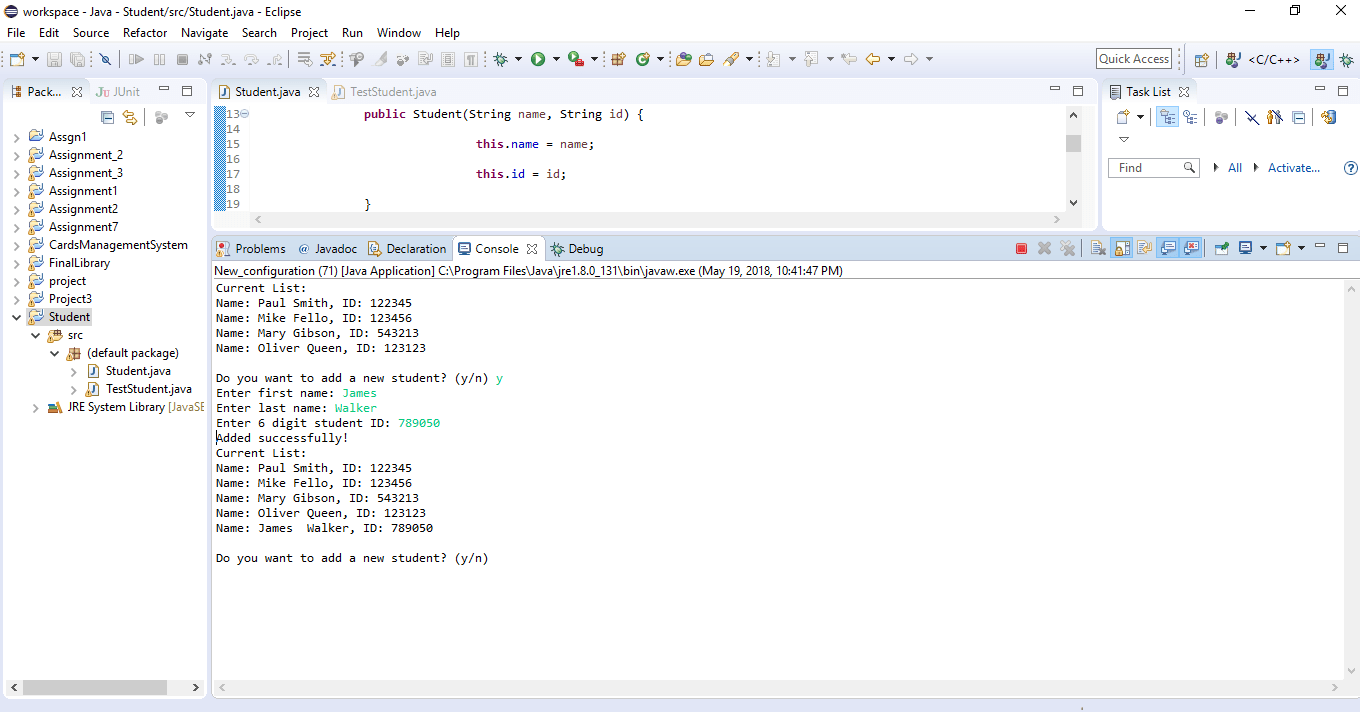 Student and TestStudent Solved - Ankitcodinghub