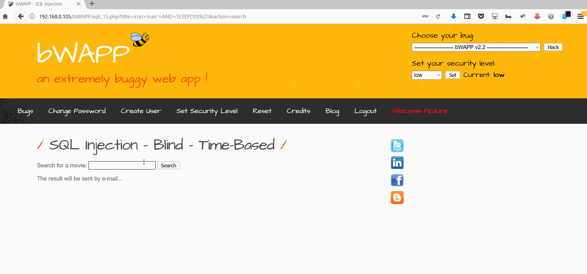Time based Blind SQL Injection on MySQL: How to do manually – Anonhack