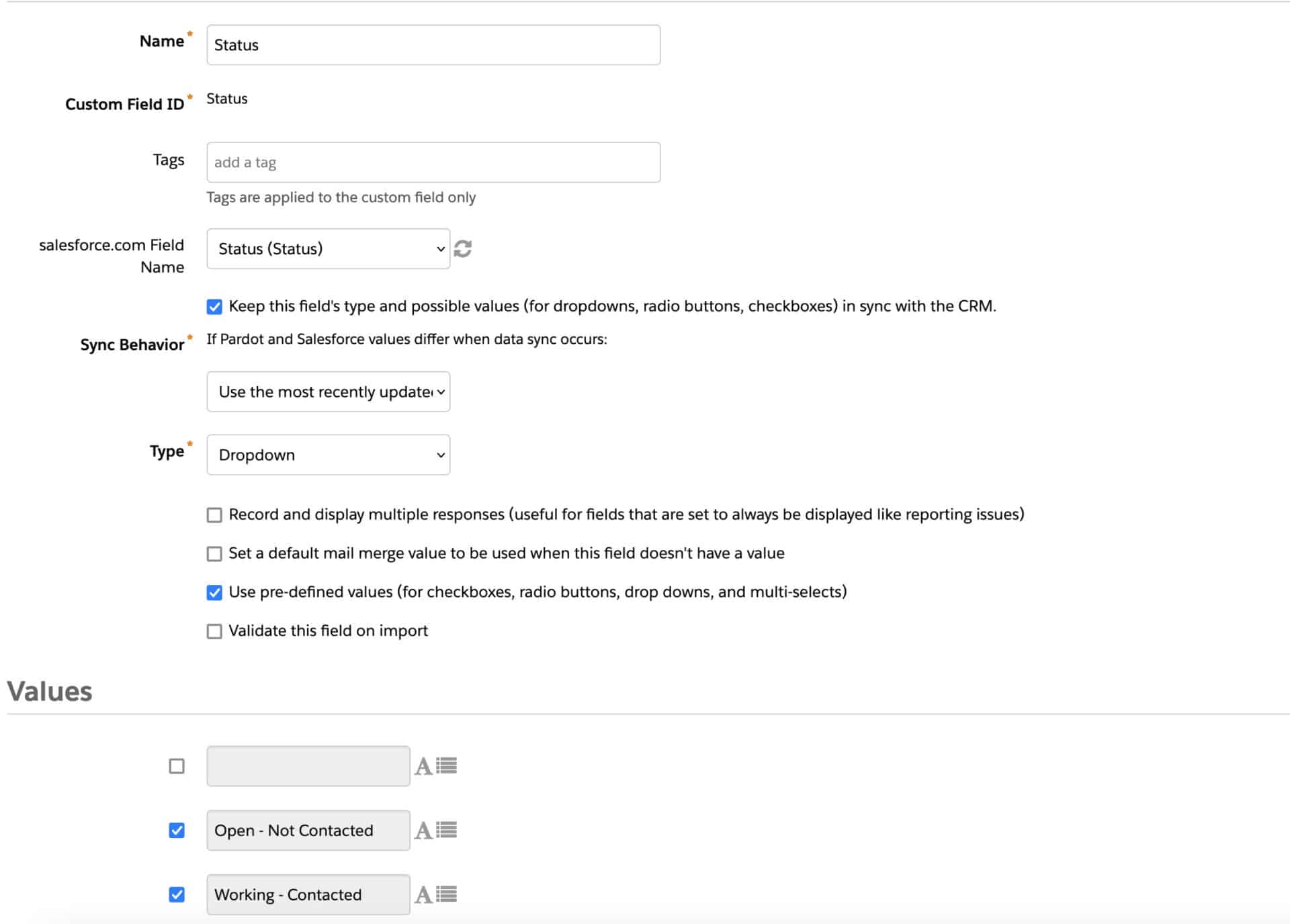 Data Sync And Custom Field Mapping In Pardot Apex Hours 2633