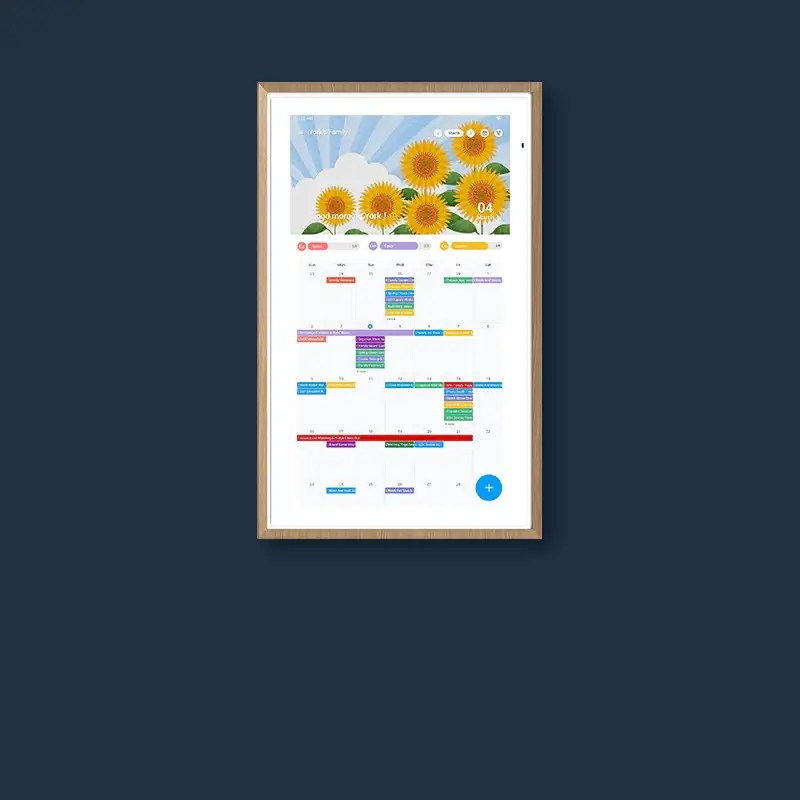 Digital Calendar Smart Family Organizer