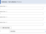 Sort Collection Function Powertools Workflow Automation Plugin
