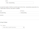 Encode String Powertools Workflow Automation Plugin
