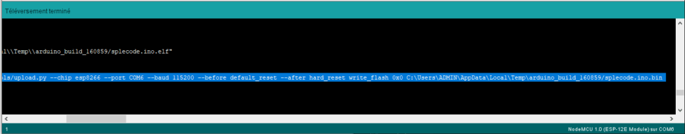 Generating and uploading BIN files to an ESP8266 • AranaCorp