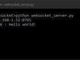 Websockets Server Client Communication With Python Aranacorp