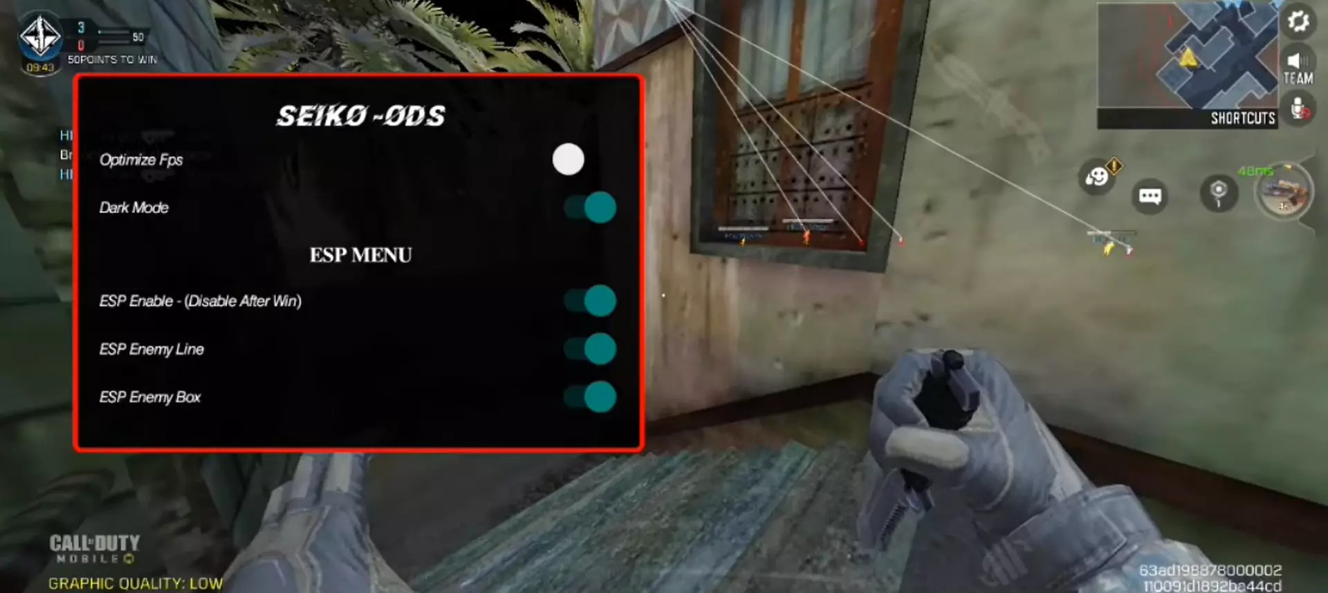 Cara Cheat Call of Duty Mobile No Root & Root 2023