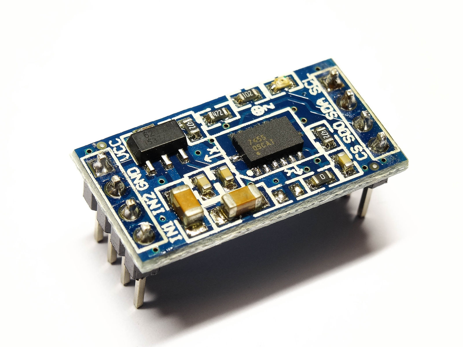 Mma7455 3 Axis Digital Acceleration Sensor Module I2cspi Arduiner