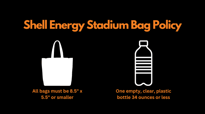 Shell Energy Stadium Bag Policy - ArenaCapacity.com