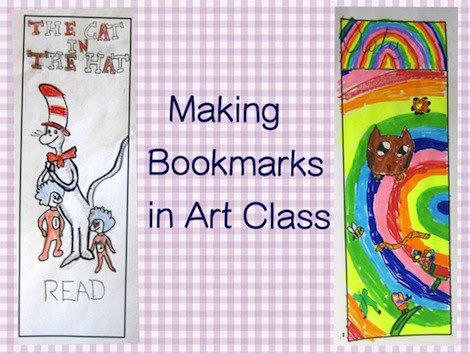 Making Bookmarks with Kids – Art is Basic | An Elementary Art Blog