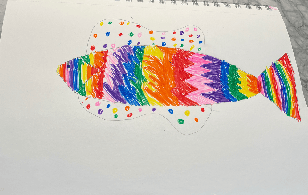 Rainbow Color Scheme Animals