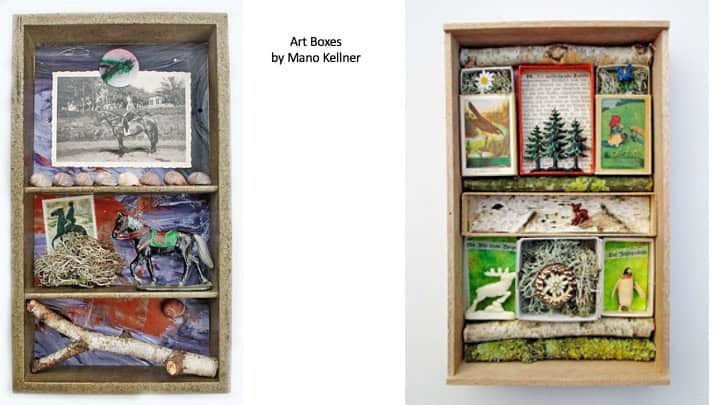 Making a Shadow Box or Assemblage