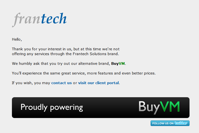 Frantech closed its doors? – TechBytes