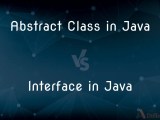 Abstract Class In Java Vs Interface In Java What S The Difference