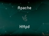 Apache Vs Httpd What S The Difference