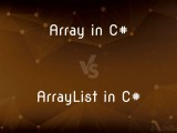Array In C Vs Arraylist In C What S The Difference