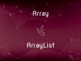 Array Vs Arraylist What S The Difference
