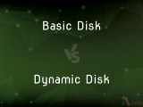 Basic Disk Vs Dynamic Disk What S The Difference