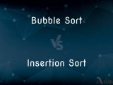 Bubble Sort Vs Insertion Sort What S The Difference