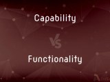 Capability Vs Functionality What S The Difference