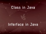 Class In Java Vs Interface In Java What S The Difference