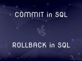 Commit In Sql Vs Rollback In Sql What S The Difference