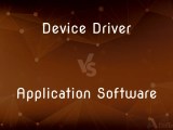Device Driver Vs Application Software What S The Difference