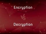 Encryption Vs Decryption What S The Difference