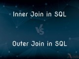 Inner Join In Sql Vs Outer Join In Sql What S The Difference