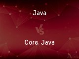 Java Vs Core Java What S The Difference