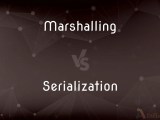 Marshalling Vs Serialization What S The Difference