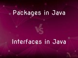 Packages In Java Vs Interfaces In Java What S The Difference