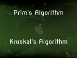 Prim S Algorithm Vs Kruskal S Algorithm What S The Difference