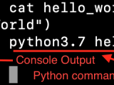 Python Hello World Command Line