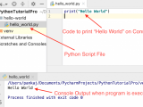 Hello World Script In Python