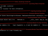 Python Module Docstring Example