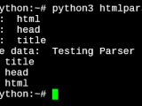 Htmlparser In Python 3 X Askpython
