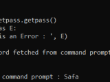 Python Getpass Module Askpython
