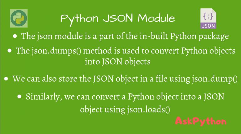 Python Json Module Askpython - Light Arts - Premium Retina Collection