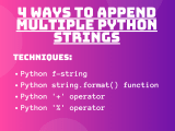 Understanding Python F String Askpython